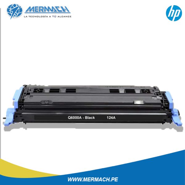 TONER HP 124A Q6000A BLACK COLOR LASERJET SERIE 1600/2600 2.5K
